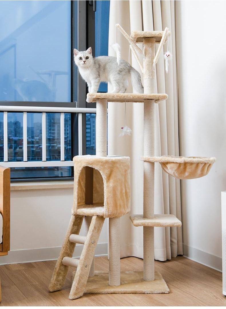 Multi-Level Cat Tree for Large Cats - Xiong xiong bamboo